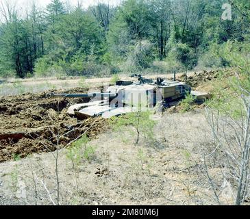 Vue avant gauche d'un appareil de combat motorisé (ACE) M-9 pendant une ...