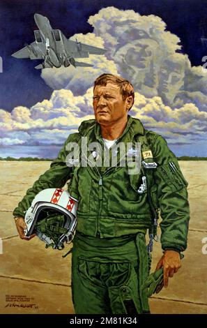 Artwork : 'Mémoires du colonel Hubbard' Artiste : John Witt, US Air ...