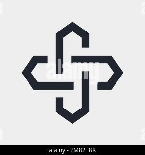 Elément géométrique contemporain complexe. Logo Design for Business ...