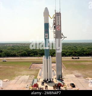 Le véhicule de lancement spatial Delta II de la société Boeing, porteur ...