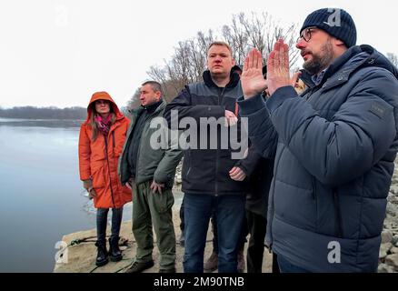 IVANIVKA, UKRAINE - 14 JANVIER 2023 - Vice-Président de la Verkhovna ...