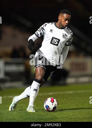 Gavin Massey de Port Vale lors du match de quart de finale de la ...