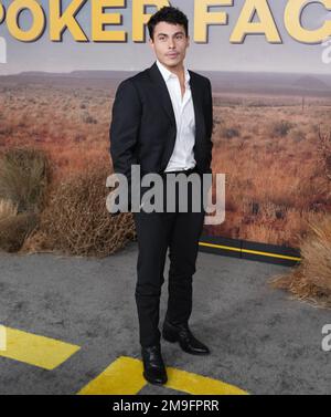 Nicholas Cirillo arrive à la première DU VISAGE DE POKER de Peacock à ...