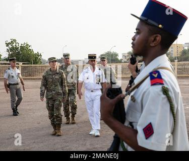Colonel français Sébastien Botheron, commandant du 5th Overseas ...