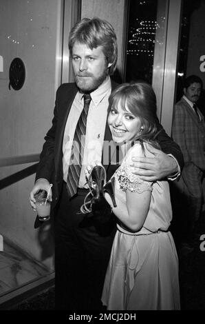 Kin Shriner et Shell Kepler à la fête des affiliés ABC à l'hôtel ...