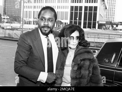 Demond Wilson et sa femme Cicely à la fête des affiliés ABC à l'hôtel ...