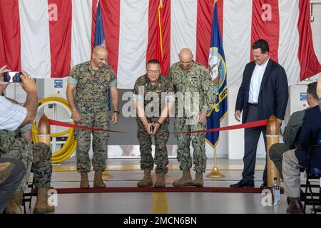 ÉTATS-UNIS Le colonel de la marine Karl R. Arbogast, commandant de la ...
