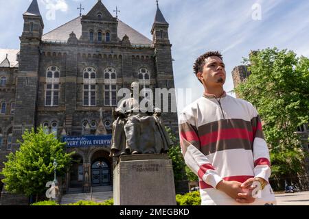 Shepard Thomas, a recent Georgetown University graduate and a ...