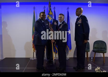 ÉTATS-UNIS Le colonel de la Force aérienne William Creeden, commandant ...
