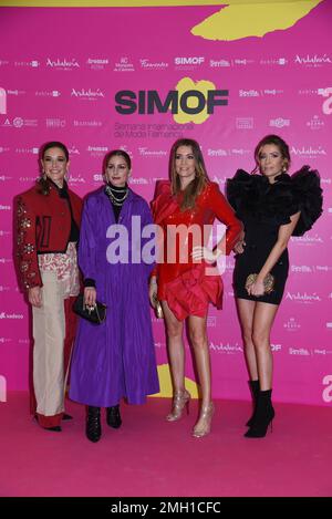 Séville, Espagne. 26th janvier 2023. Raquel Revuelta, Raquel Sanchez ...
