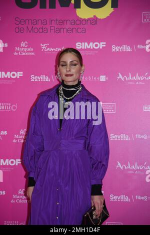 Séville, Espagne. 26th janvier 2023. Raquel Revuelta, Raquel Sanchez ...