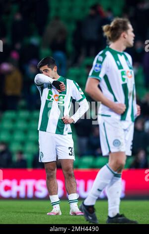 GRONINGEN - (lr) Aimar Sher de FC Groningen, Mads Bech Sorensen de FC ...