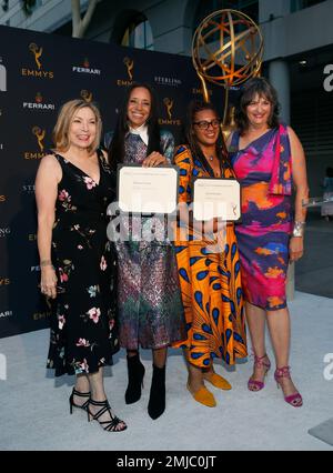 Television Academy Costume Design Governors Laura Guzik, left, and ...