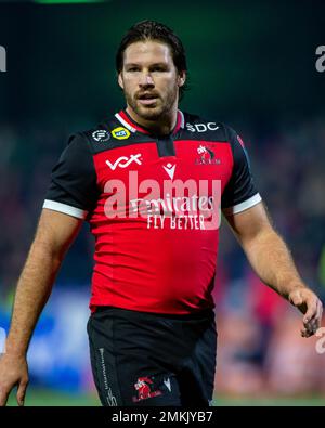 Galway, Irlande. 29th janvier 2023. La lame de Caolin du Connacht ...