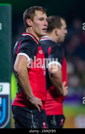 Galway, Irlande. 29th janvier 2023. La lame de Caolin du Connacht ...