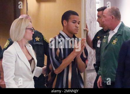 Zachary Cruz, le frère du suspect Nikolas Cruz, qui a tiré une balle ...