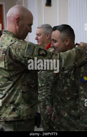 Le 23 novembre 2022, le lieutenant-colonel Bryan Fanning, commandant du ...
