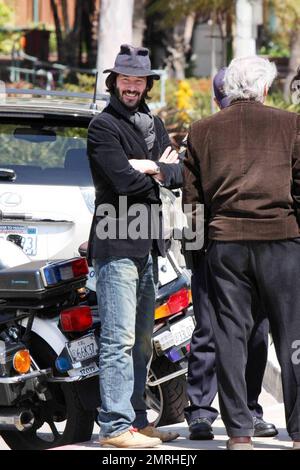 Exclusif !! Un sourire Keanu Reeves et Adrien Brody copain sont vus ...