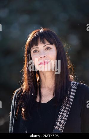 Luchon, France sur 01 février 2023. Thierry Binisti, Firmine Richard ...