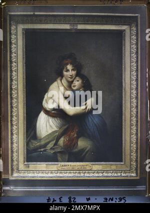Paris (Ier arr.), France Madame Vigée-le Brun et sa fille Jeanne-Lucie ...