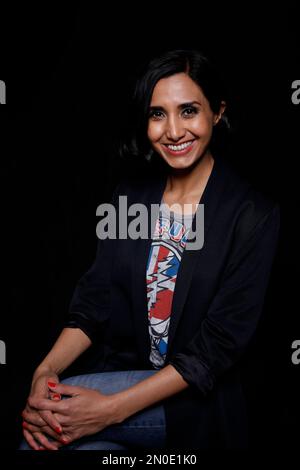 Actress Narges Rashidi poses for a portrait to promote the film, "Under ...