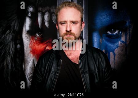 Ben Foster poses for a portrait during Blizzcon at the Anaheim ...