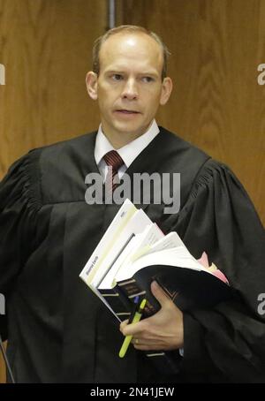 Martin MacNeill enters Judge Derek Pullan's 4th District Court in Provo ...