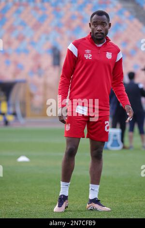 LE CAIRE, ÉGYPTE - 10 février 2023 - Leonel Wamba de CR Belouizdad ...