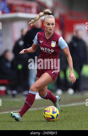 Aston Villa Alisha Lehmann pendant la Vitality Women's FA Cup, demi ...