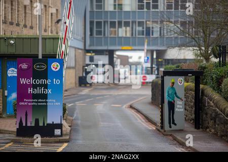 Nestle Halifax Factory, Halifax, Royaume-Uni, abrite Quality Street, l ...