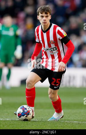Edouard Michut de Sunderland pendant le match de championnat Sky Bet au ...