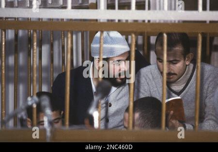 The trial of 24 members of a Muslim extremist group was resumed in ...