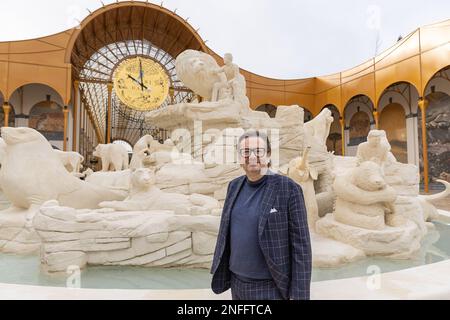 Brugelette, Belgique. 17th février 2023. Antoine Lebrun, pdg de WWF ...