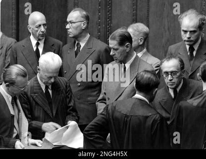 OMGUS MILITARY TRIBUNAL: The defendants of the I.G. Farben process ...