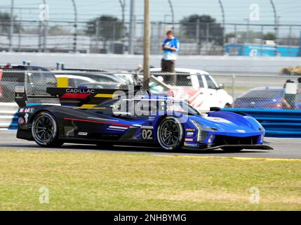 DAYTONA, FL - JANUARY 22: Chip Ganassi Racing driver Earl Bamber, Alex ...