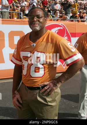 08 NOV 2009: 1979 Tampa Bay Buccaneer Cedric Brown during the game ...