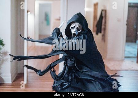 SCREAM VI, (alias SCREAM 6), Ghostface, 2023. ph: Philippe Bosse ...