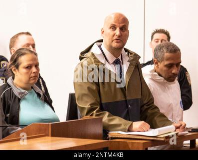 Michael Cammarata, far right, and his girlfriend Ayisha Egea, center ...
