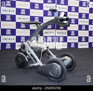 Chiba Institute of Technology unveils the robot "CanguRo" which can ...