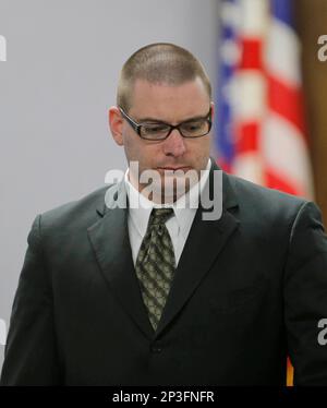 Former Marine Cpl. Eddie Ray Routh, right, enters the court behind ...