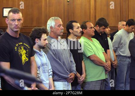 Facing arraignment in Providence Superior Court, in Providence, R.I ...