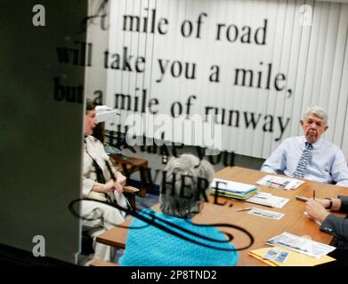 Retired Navy Capt. Robert Rasmussen, is shown Friday, Dec. 18, 1998 ...