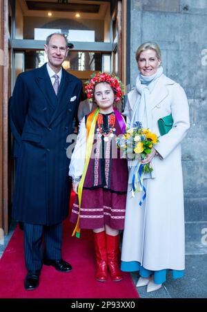 Le nouveau duc et la duchesse d'Édimbourg rencontrent Marianna Melnyk ...