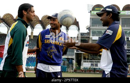 Pakistan fast bowler Shoaib Akhtar delivers a ball during a first class ...