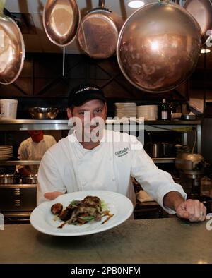 Chef Donald Link poses for a photograph in his new business in New ...