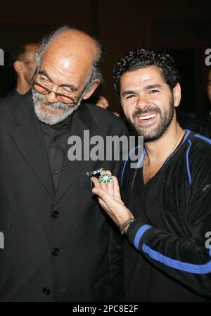 Moroccan-born filmmaker and french actor Jamel Debbouze right and ...