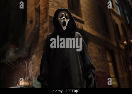 SCREAM VI, (alias SCREAM 6), Ghostface, 2023. ph: Philippe Bosse ...