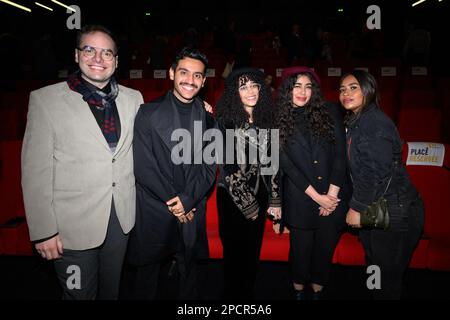 Noura Alilam, Raneem et Dana Elmorendes, Khaled Zidan et Kamel Tamimi ...