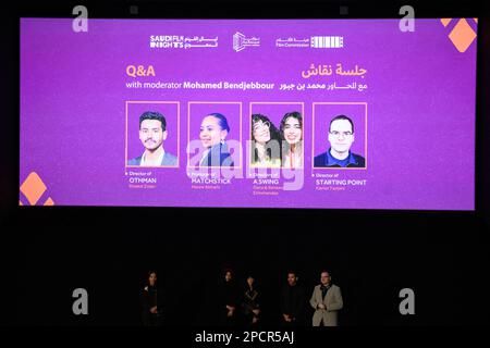 Noura Alilam, Raneem et Dana Elmorendes, Khaled Zidan et Kamel Tamimi ...