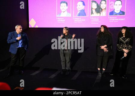 Noura Alilam, Raneem et Dana Elmorendes, Khaled Zidan et Kamel Tamimi ...